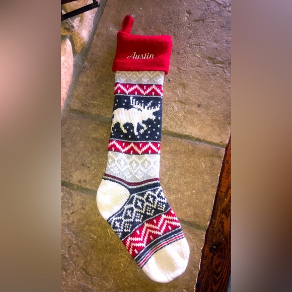 Pottery Barn | Holiday | Pottery Barn Fairisle Christmas Stocking ...